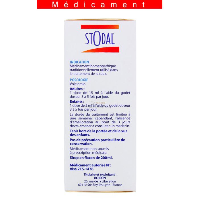 STODAL, sirop 200ML
